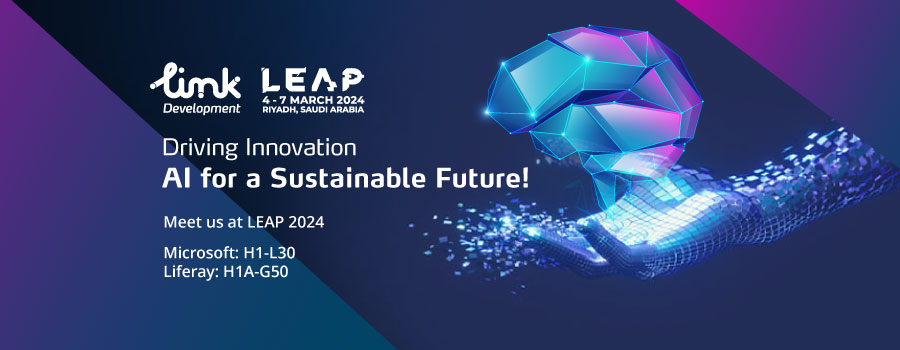Link Development Exhibits at LEAP Event 2024
